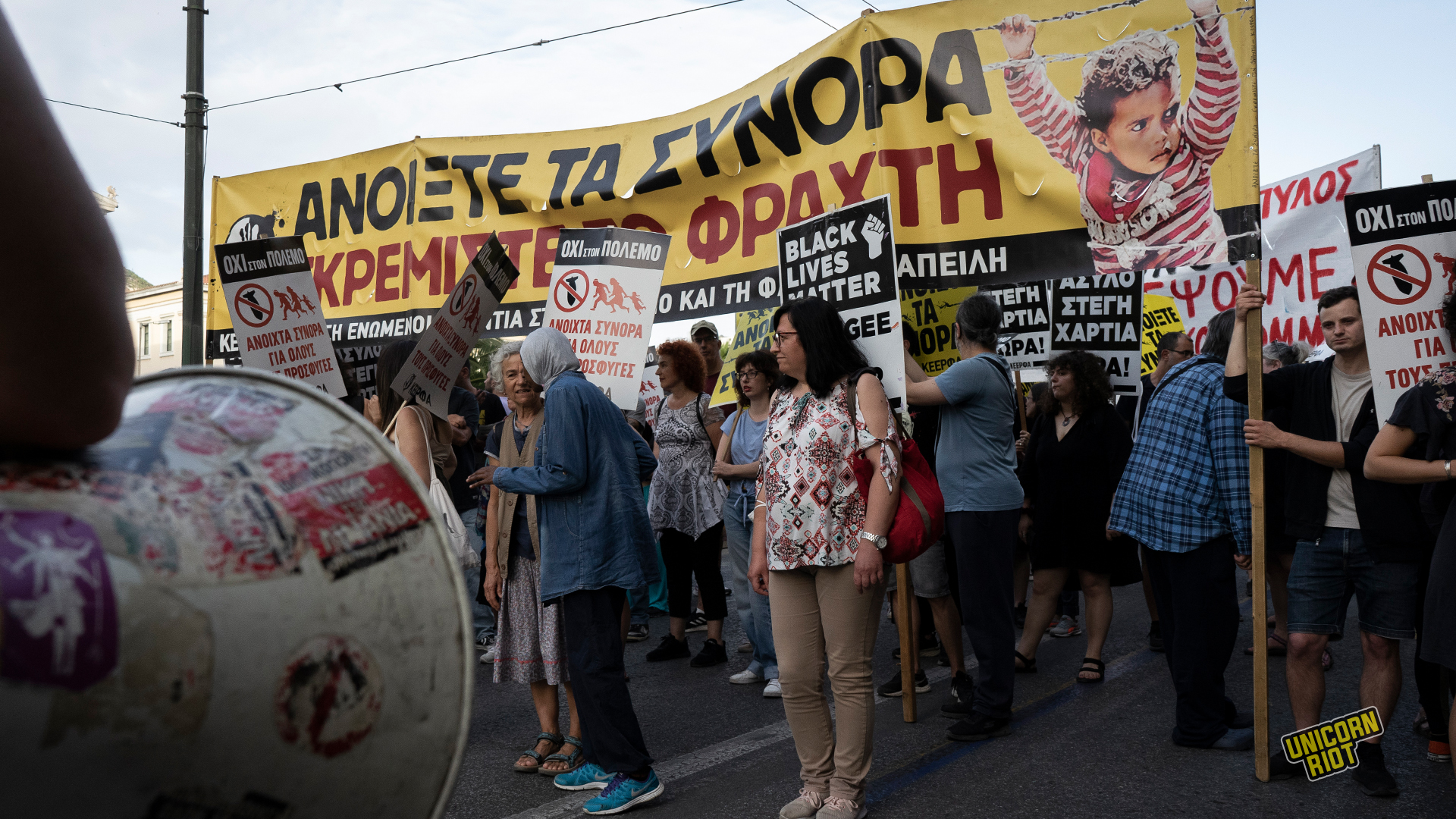protest in athens - UNICORN RIOT