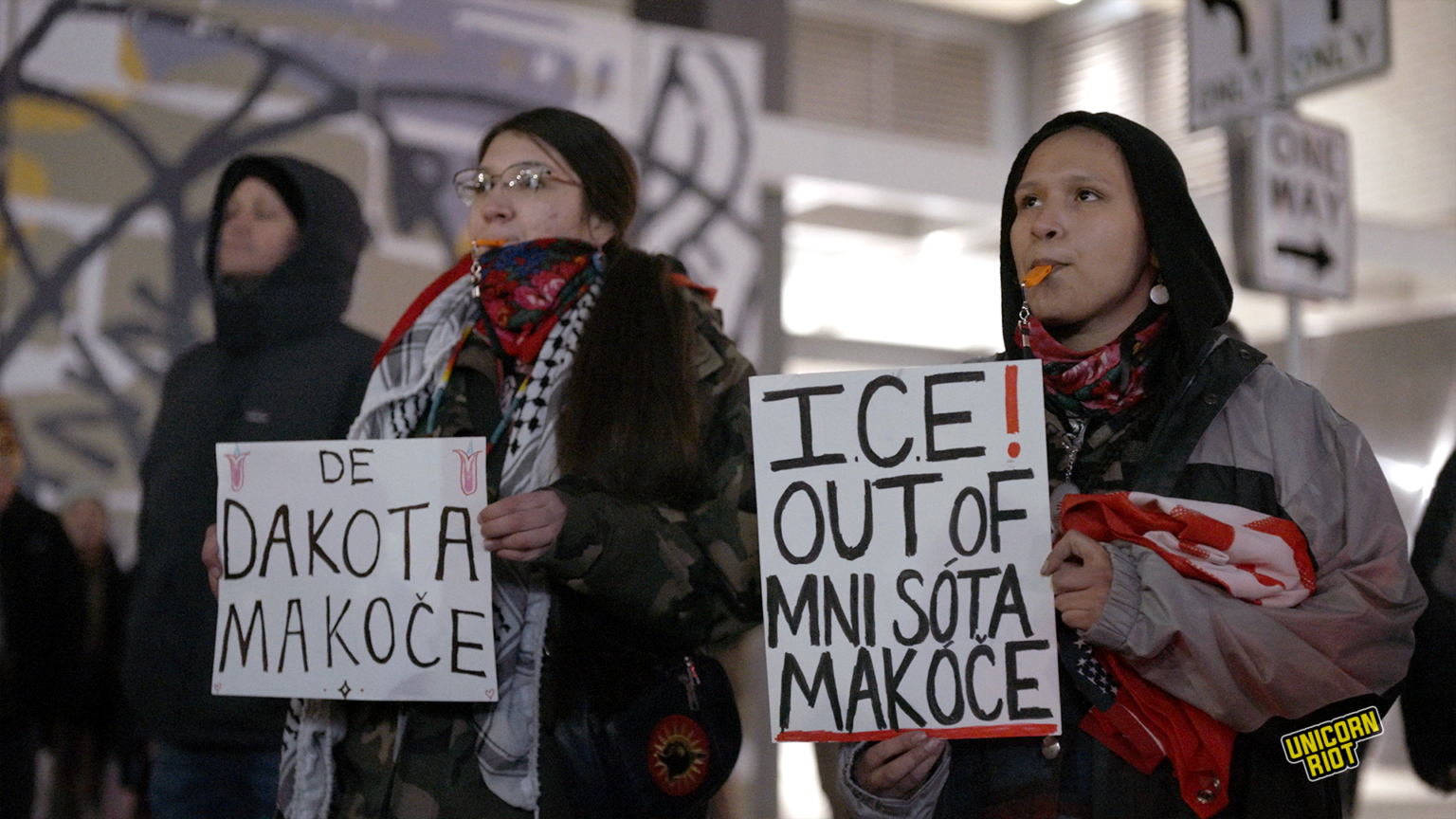 Large Noise Demo Against ICE Crashed by Police Who Arrest 30 - UNICORN RIOT